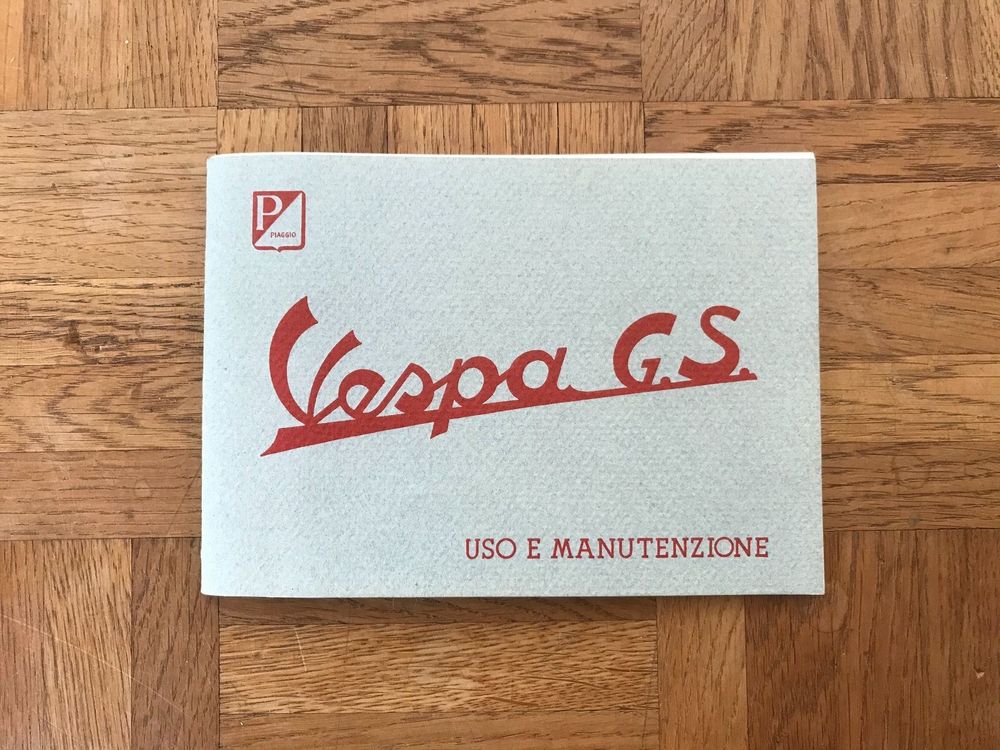 Serviceheft Vespa GS | Kaufen auf Ricardo