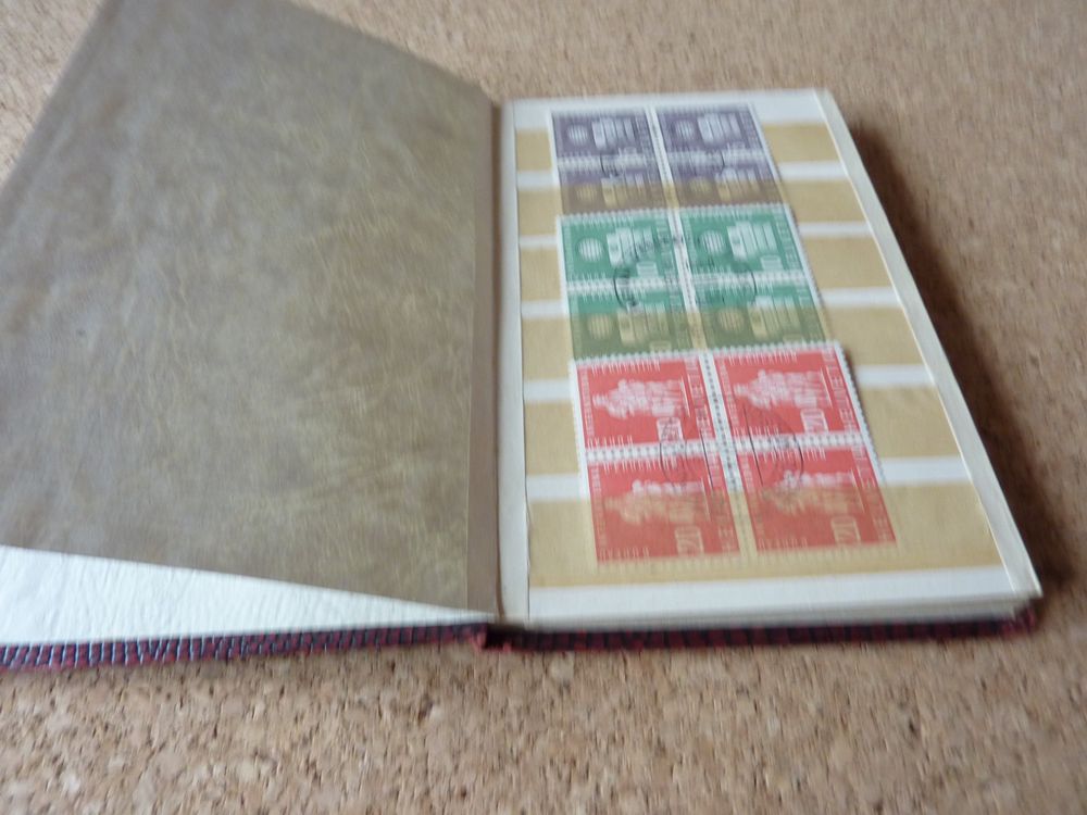 Mini- Büchlein mit 21 4er Blocks gestempelt Aemter | Kaufen auf Ricardo