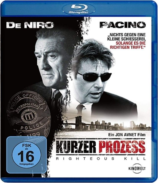 Kurzer Prozess - Righteous Kill Al Pacino & Niro BluRay (Neu (gemäss Beschreibung)) in Triengen ...