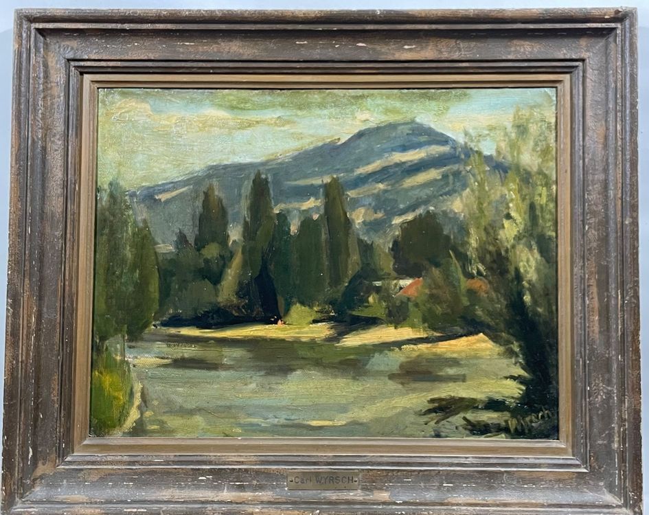 Charles Wyrsch (1920-2019) grosses Gemälde (Gebraucht) in Root für CHF 105 – mit Lieferung auf ...