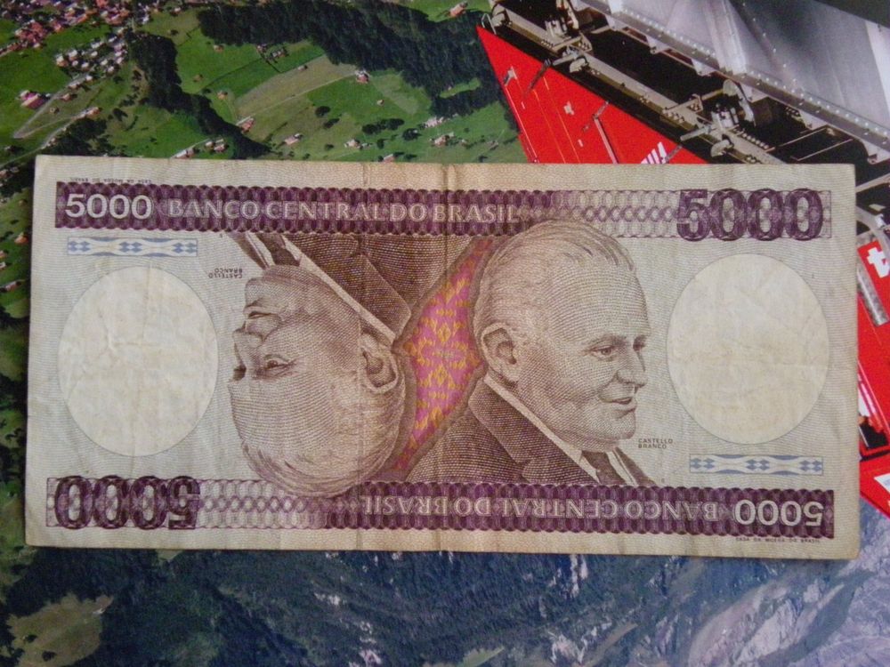 Brazil 5000 Cruzeiros (1984), P-202c, Gebraucht | Kaufen auf Ricardo
