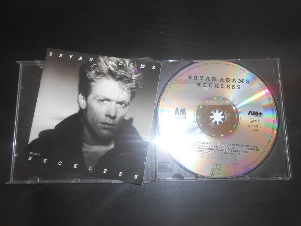 Bryan Adams – Reckless / 1984 (Gebraucht) in Aarberg für CHF 8 – mit Lieferung auf Ricardo kaufen