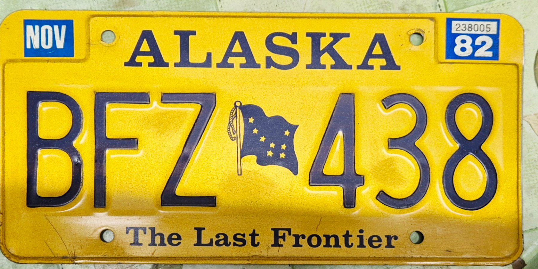USA ALASKA Autokennzeichen, Nummernschild (Gebraucht) in Igis für CHF ...