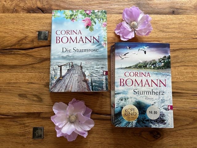 2 Romane von Corina Bomann, Die Sturmrose & Sturmherz (Gebraucht) in ...