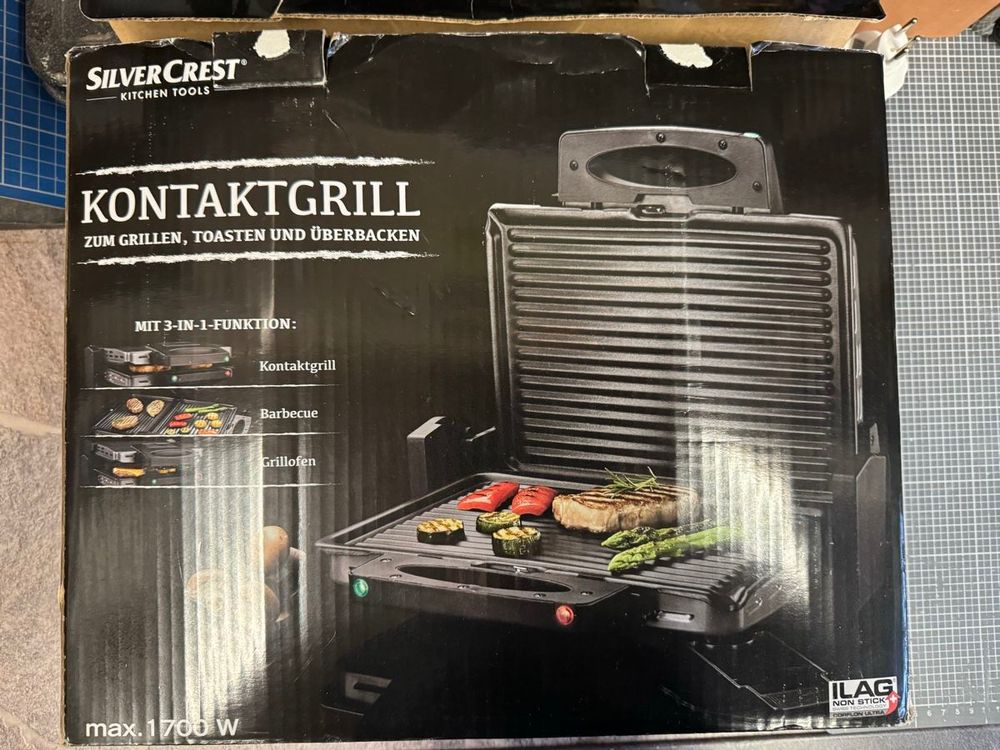 Grill Silver Crest Kontaktgrill (Neu und originalverpackt) in Oberengstringen für CHF 25 – mit ...
