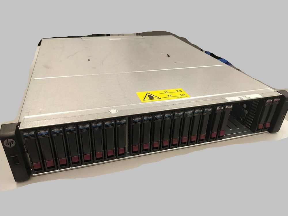 HP P2000 G3 10GbE iSCSI MSA DC SFF Array (Gebraucht) in Menzingen für ...
