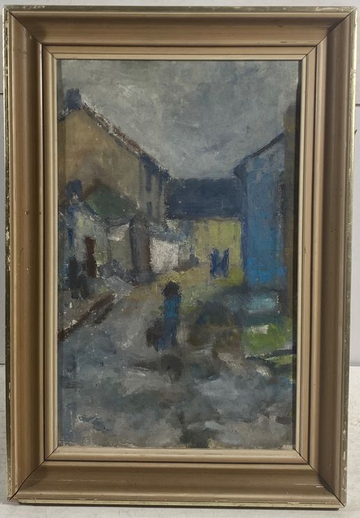 Russische Ortschaft Gemälde Verso Unleserlich Signiert (Gebraucht) in Root für CHF 19 – mit ...