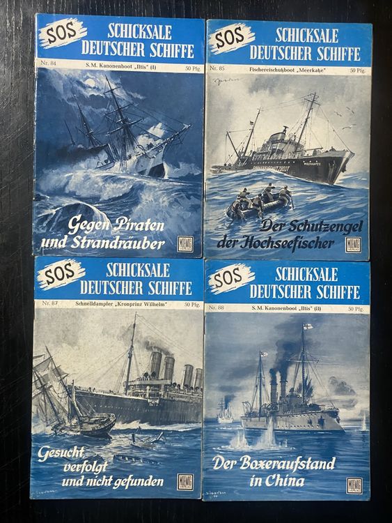 4 seltene Hefte SOS Schicksale Deutscher Schiffe (Gebraucht) in Zuerich ...