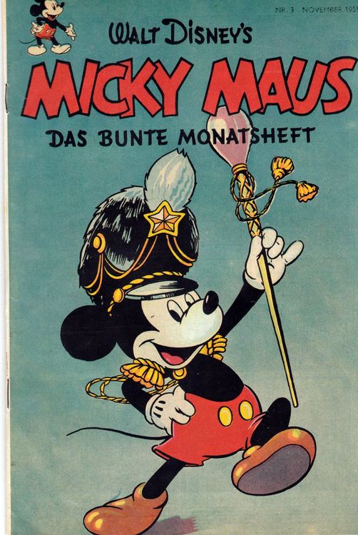 Micky Maus Heft Nr. 3, November 1951 - Sammlerstück! (Neu (gemäss ...