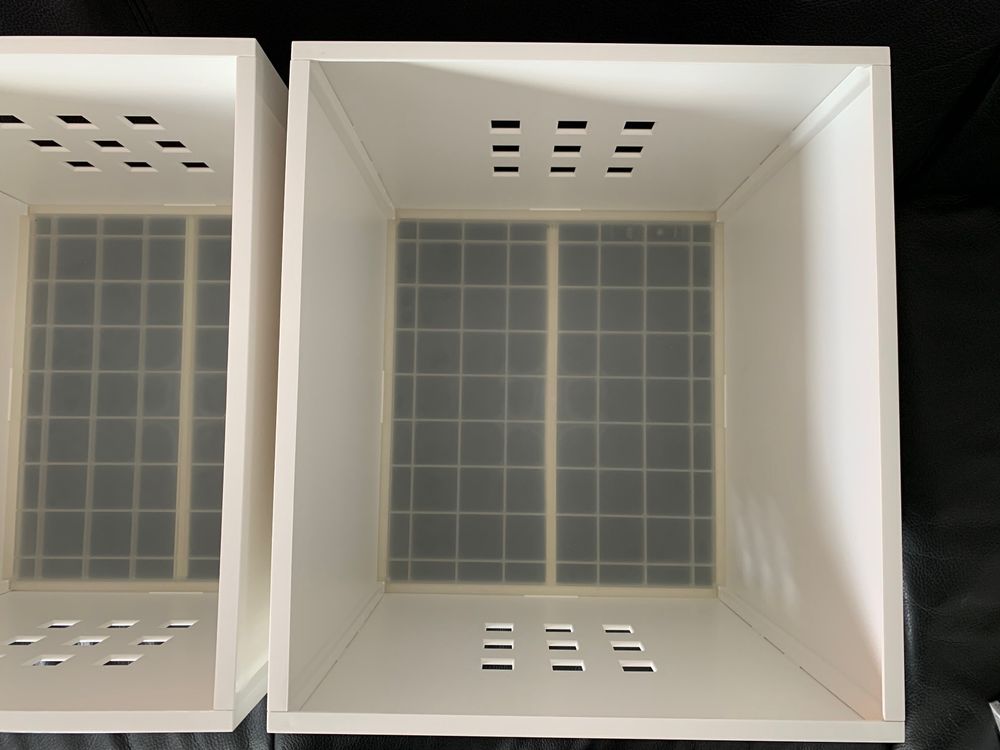 2 x IKEA Lekman Box für Kallax, weiss (Gebraucht) in Stein AG für CHF ...