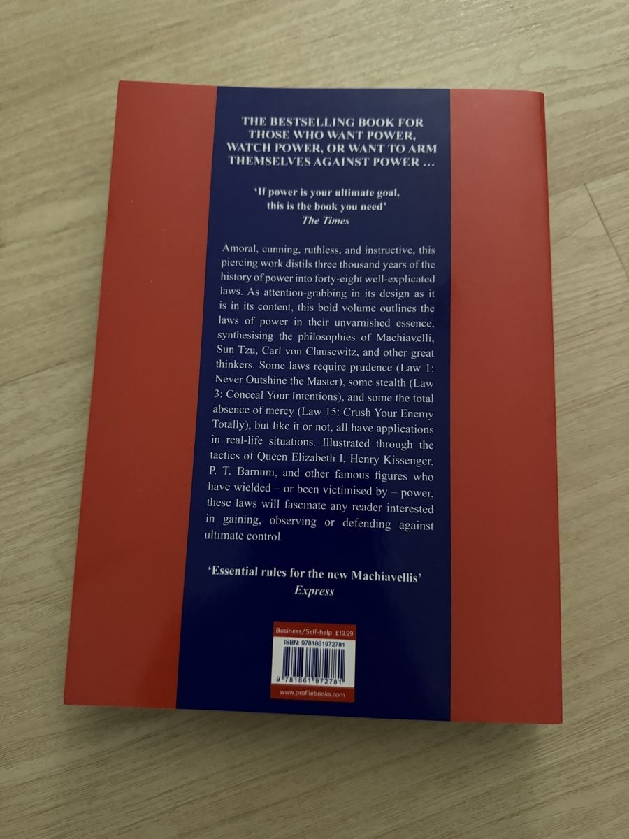 The 48 Laws of Power von Robert Greene Buch! NEU! (Neu und ...