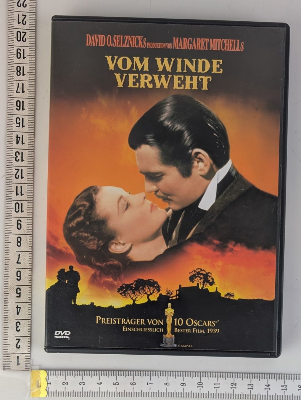 Vom Winde Verweht - DVD - Filmklassiker mit Clark Gable (Gebraucht) in ...