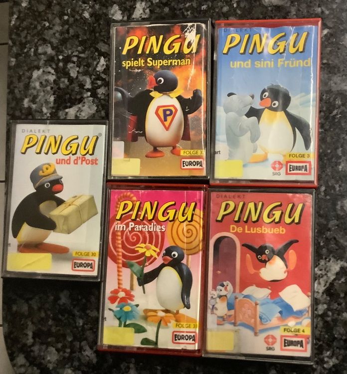 5 PINGU KASSETTEN FÜR KINDER | Kaufen auf Ricardo