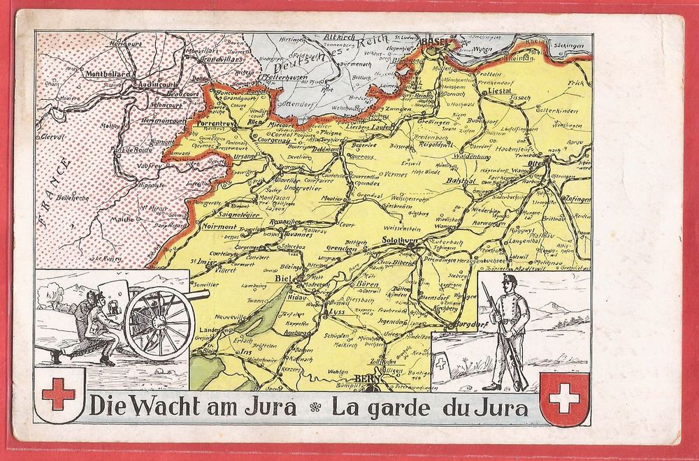 Militär - Die Wacht im Jura - ca. 1915 (Gebraucht) in Fislisbach für ...