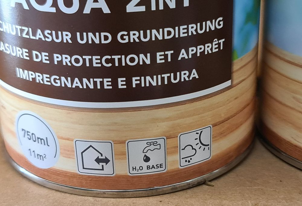 2 Stük DUPLI-Color HOLZSCHUTZLASUR & Grundierung 750 ml (Neu und originalverpackt) in Uerkheim ...