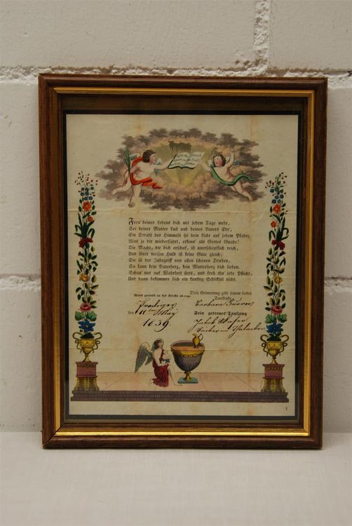 Taufschein, Barbara Furrer, Welti-Furrer (Gebraucht) in Schlieren für ...