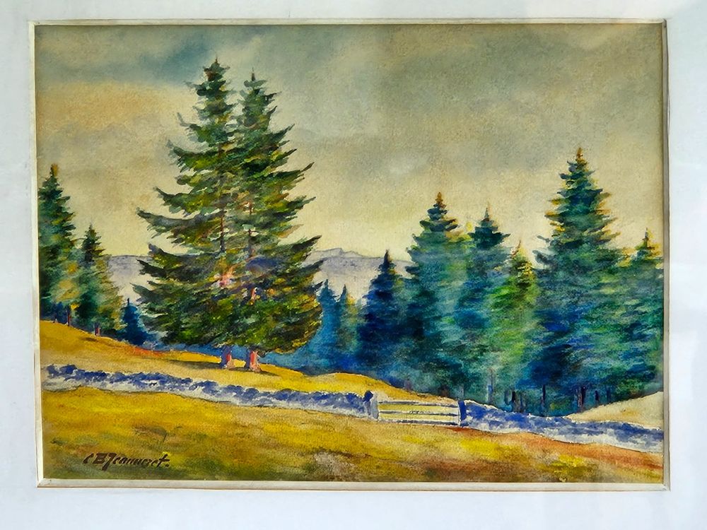 Jeanneret Charles Bernard Neuchatel les Brenets La saignotte (D ...