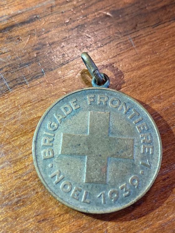 Médaille Brigade frontière Noel 1939 Armée Schweiz armee (D'occasion) à ...