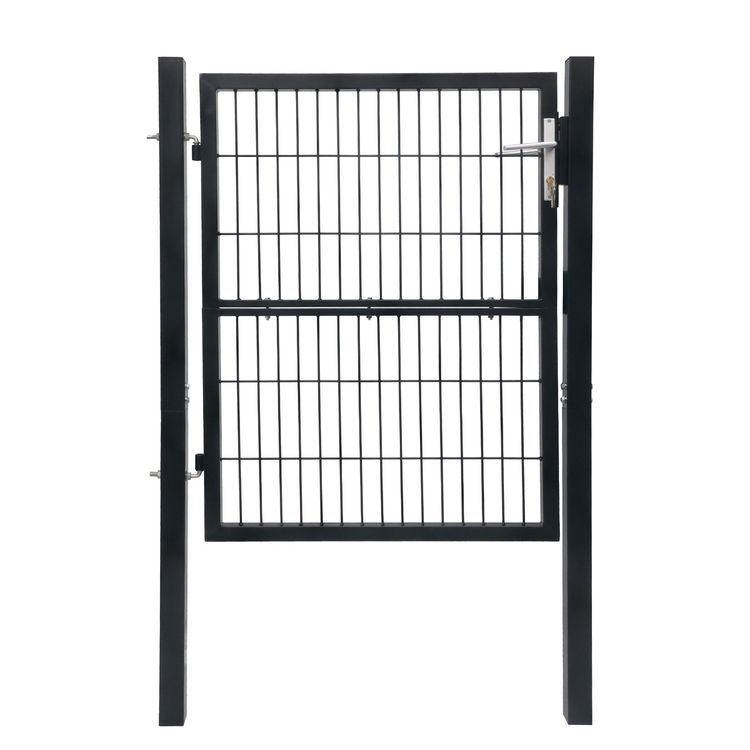 Gartentor mit Schloss 100 x 120 cm anthrazit (Neu und originalverpackt ...