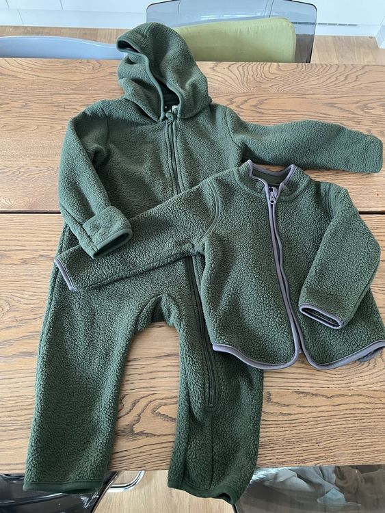 Lupilu Pile tuta e giacca da bambino 86/92 verde (Usato) a Saland per ...