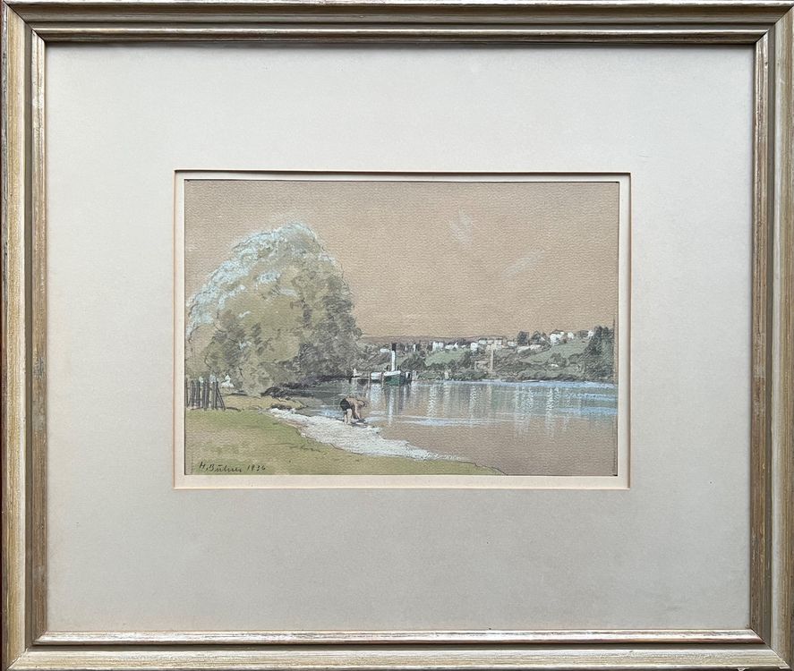 Hans BÜHRER, Landschaft Aquarell | Kaufen auf Ricardo