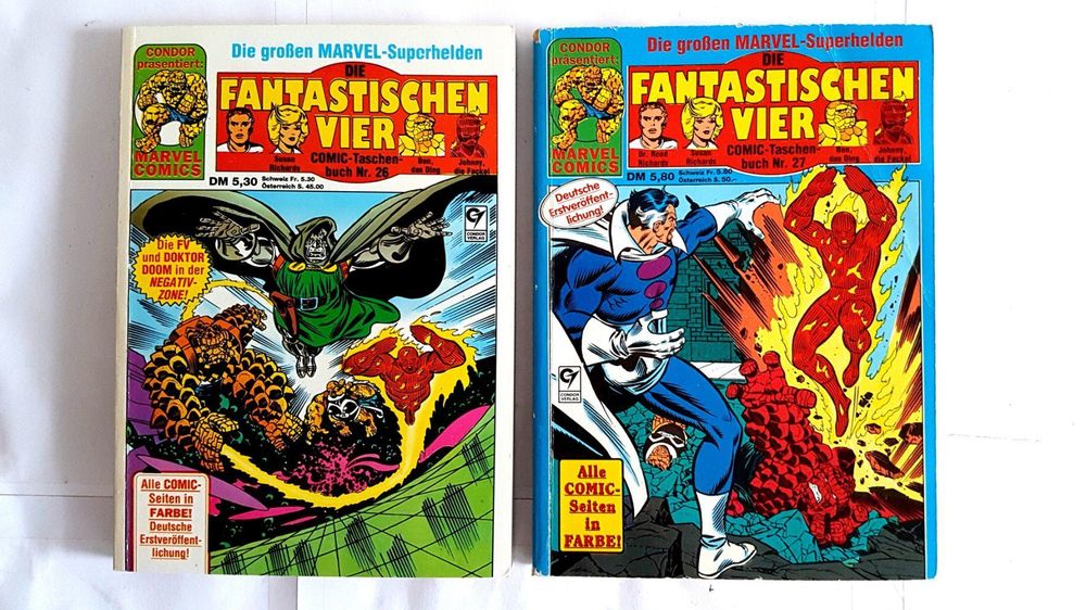 Die fantastischen vier TB Nr.26+27 (Gebraucht) in für CHF 5 – mit ...