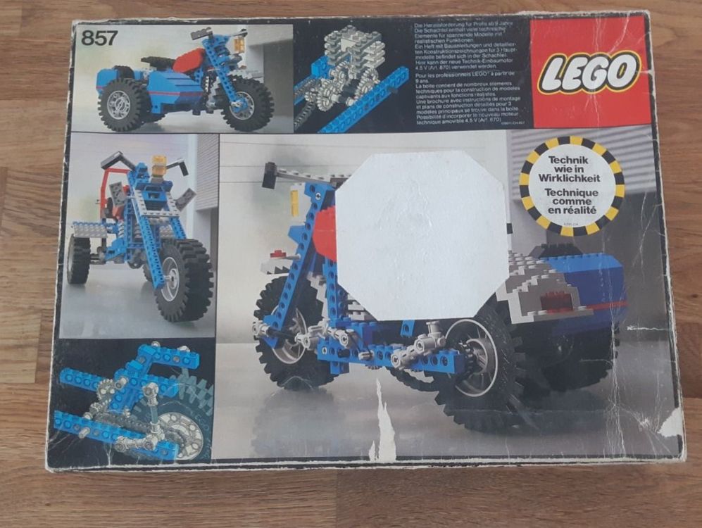 LEGO 857: Motorrad mit Seitenwagen | Kaufen auf Ricardo