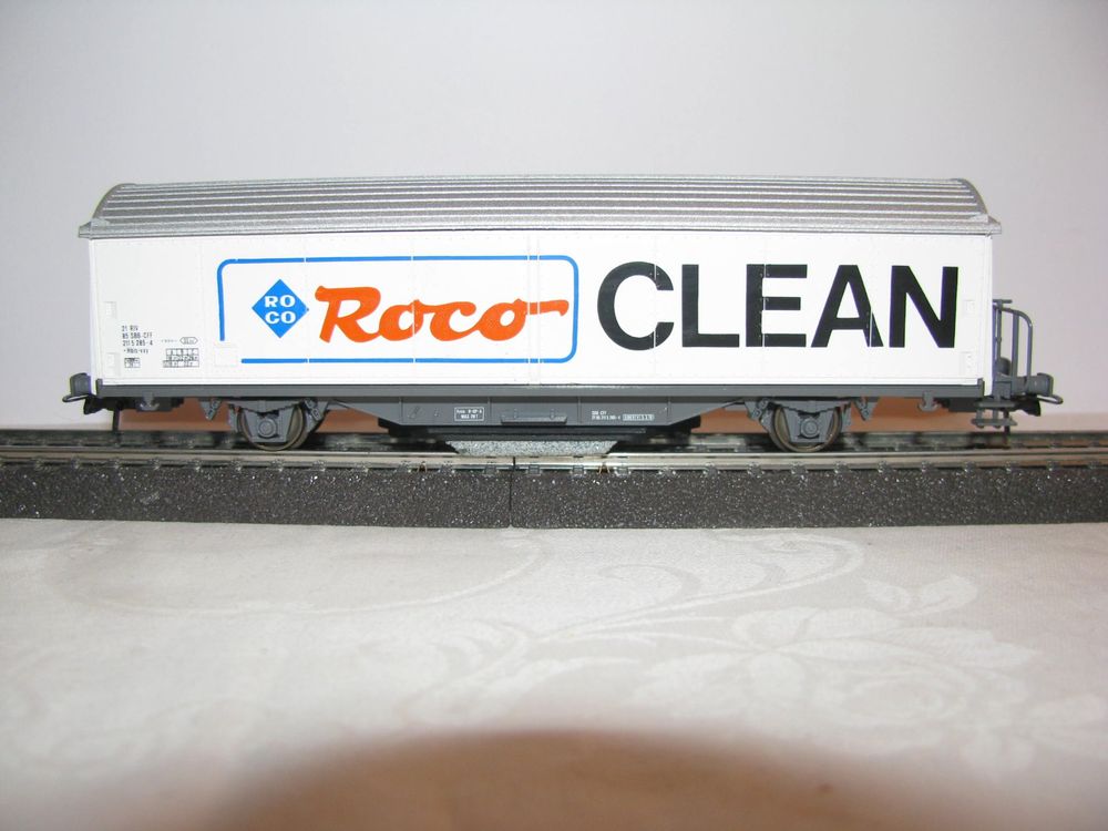 Roco Nr. 46400 - Schienenreinigungswagen, 2achsig, Spur H0 | Kaufen auf ...