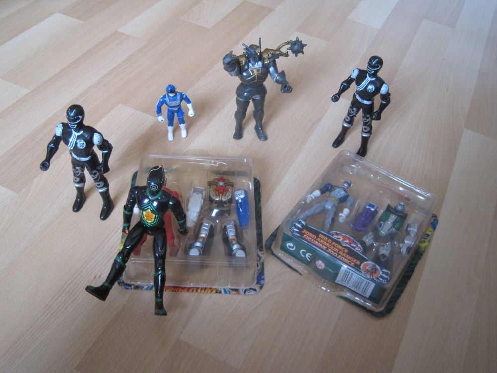 Power Rangers Wild Force Lunar Wolf Ranger Mega Bandai LOT (Neu (gemäss ...