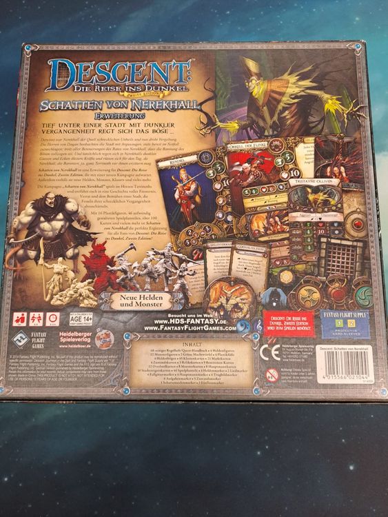 Descent 2te Edition mit 2 Erweiterungen (Gebraucht) in Buochs für CHF ...