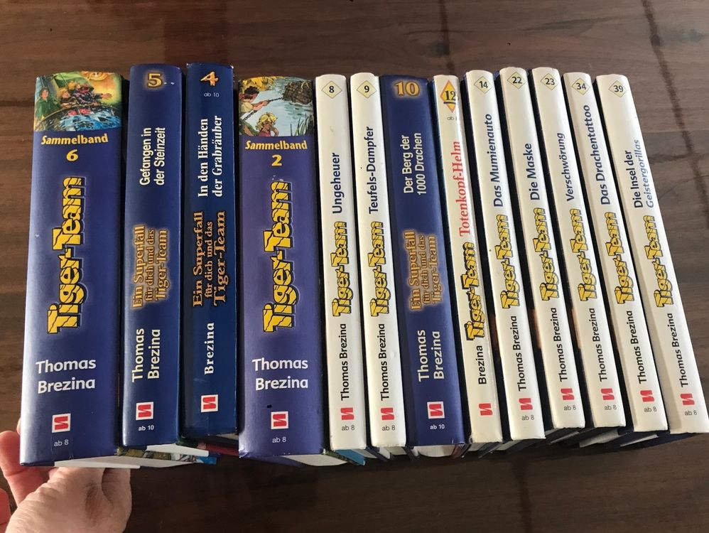 Grosses Paket Jugendbücher Tiger Team-13 Bücher | Kaufen auf Ricardo