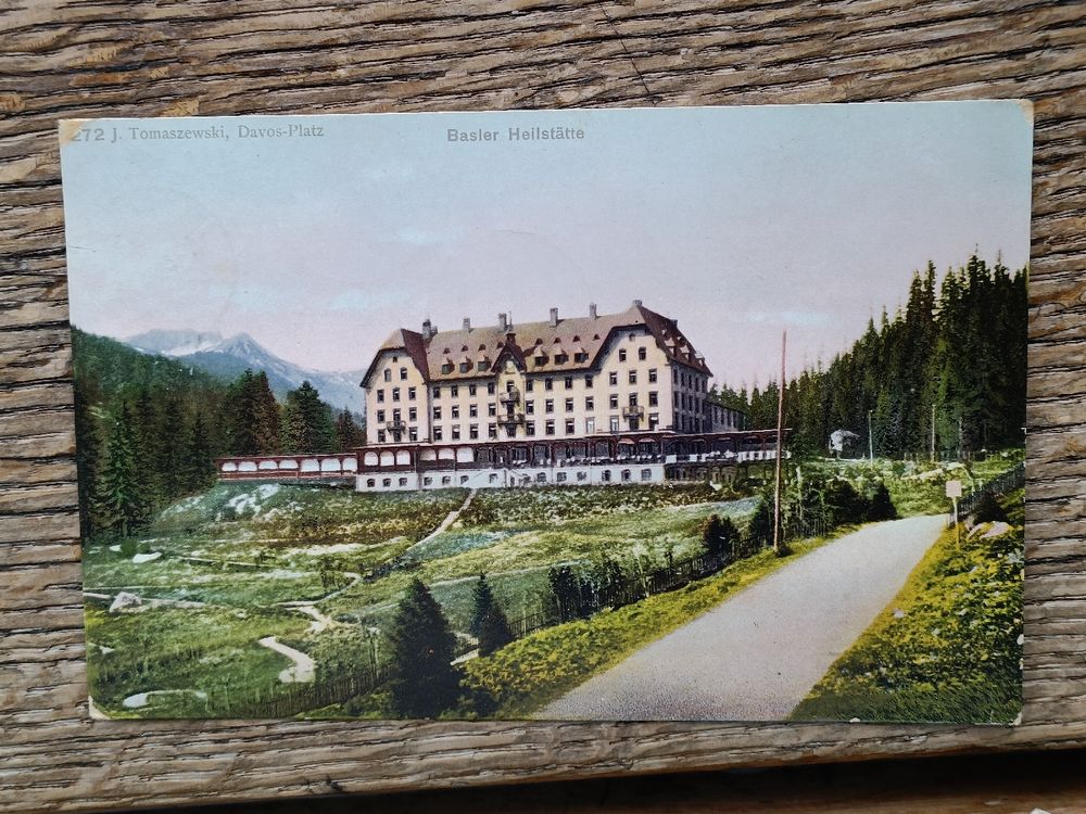 Alte PK / J. Tomaszewski Davos Platz - Basler Heilstätte (Gebraucht) in Brugg AG für CHF 15 ...