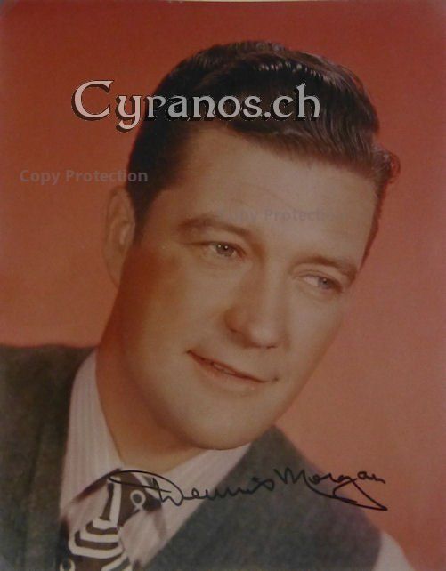 Dennis Morgan (1908-1994) Schauspieler - sign. Grossfoto (Gebraucht) in ...
