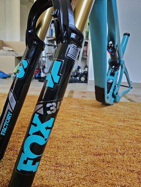 Yeti SB120 TURQ taille XL avec fourche FOX FACTORY 2024 neuf | Kaufen ...