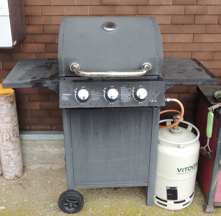 GRATIS - Gasgrill 3 Flamig - GRATIS (Gebraucht) in Eggiwil für CHF 0.1 ...