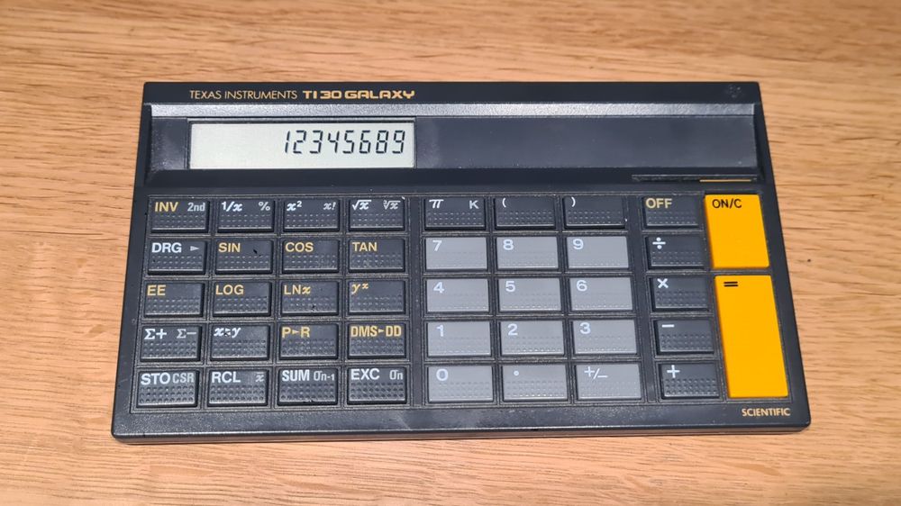 Vintage Texas Instruments TI-30 Galaxy Scientific Calculator (Gebraucht ...