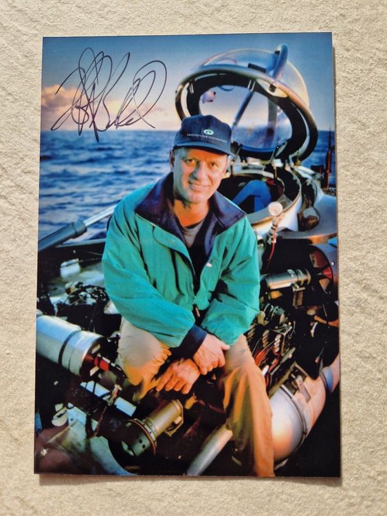 Robert Ballard - Originalautogramm auf Foto (Gebraucht) in ...