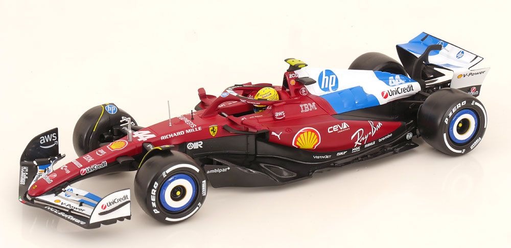 FERRARI SF-25 GP MIAMI 2025 LECLERC 1:18 BBURAGO (Neu und ...