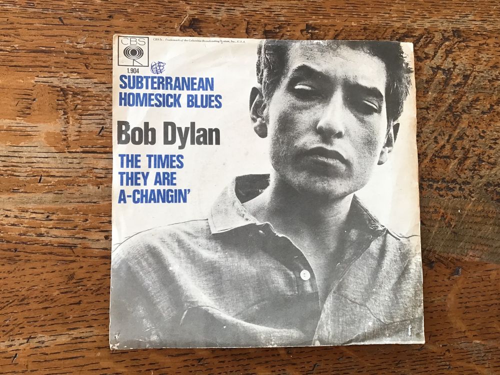 Rare folk pop 7’’ SP Bob Dylan (Gebraucht) in Fully für CHF 16 – mit ...