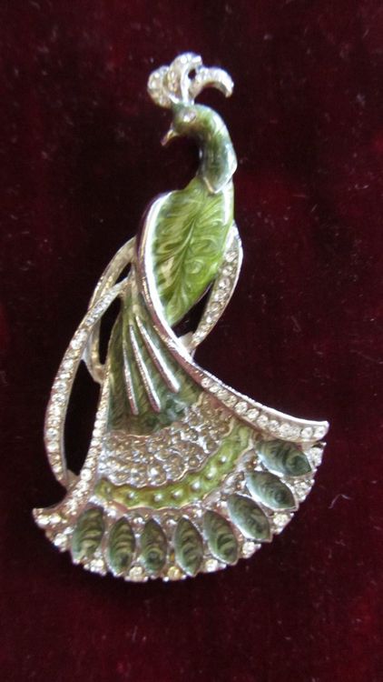 Pfau Brosche oder Anhänger (Gebraucht) in Bischofszell für CHF 60 – mit ...