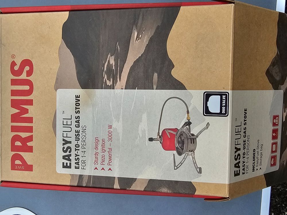Neuer Primus EasyFuel Gaskocher - Ideal fürs Campen! (Neu (gemäss ...