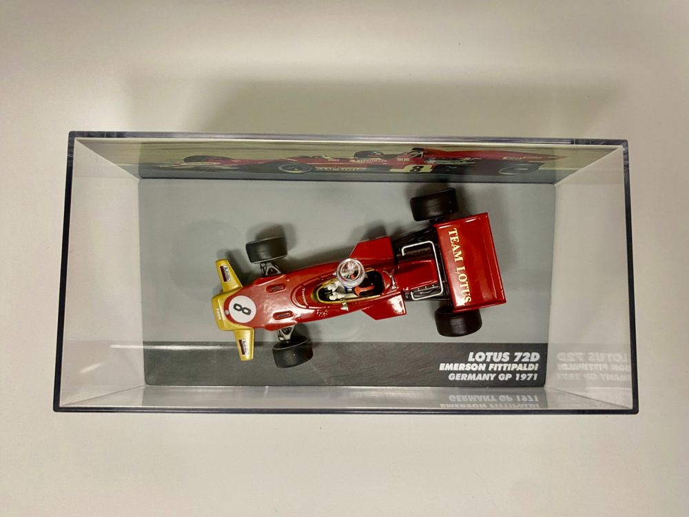 Rennwagen Lotus 72D Emerson Fittipaldi Germany GP 1971 1-43 (Neu ...