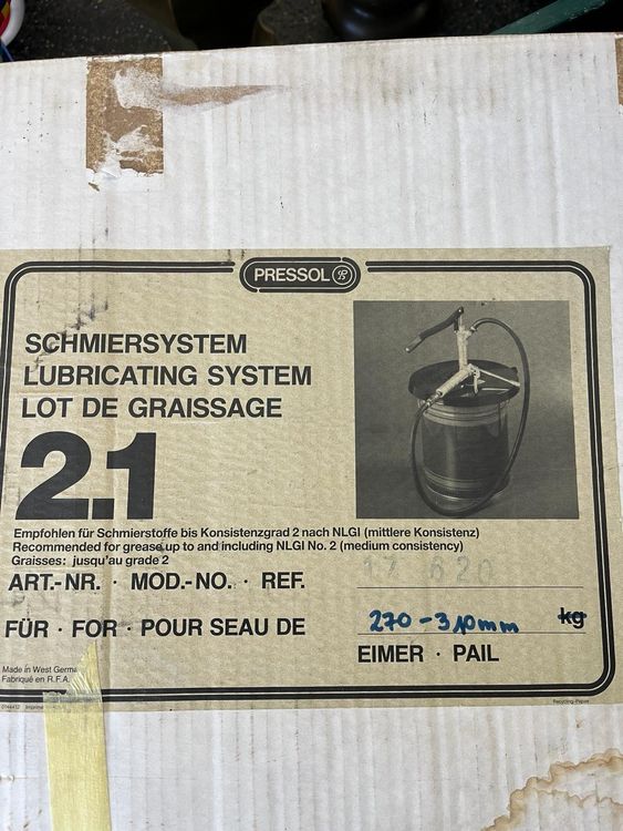 Schmiersystem (Neu (gemäss Beschreibung)) in Muri AG für CHF 48 – nur Abholung auf Ricardo kaufen