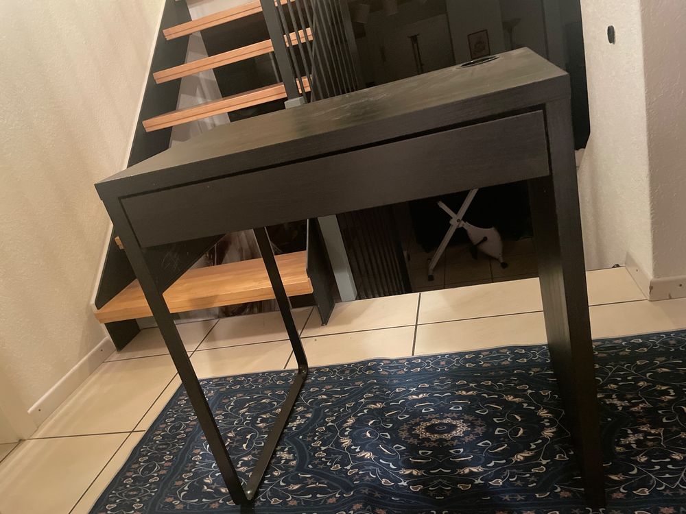 Ikea MICKE Desk, black 73x50cm | Kaufen auf Ricardo