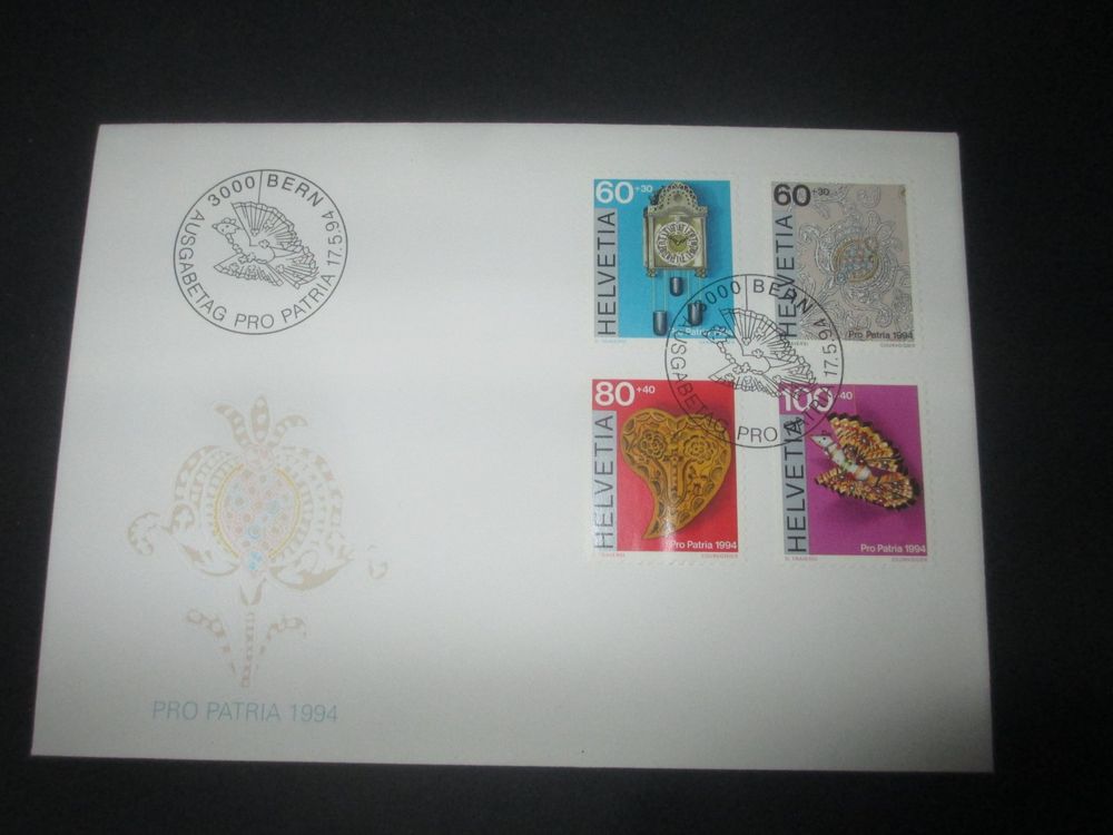 FDC Pro Patria 1994 | Kaufen auf Ricardo