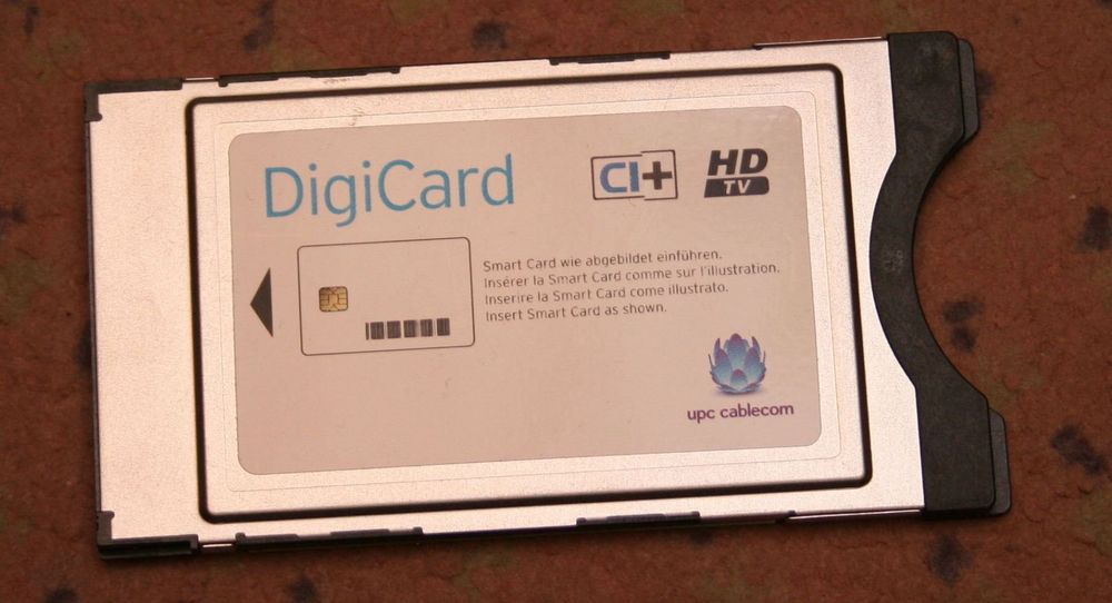 CI+ Digicard Modul für Smartcard (UPC) (Gebraucht) in Frick für CHF 9 ...