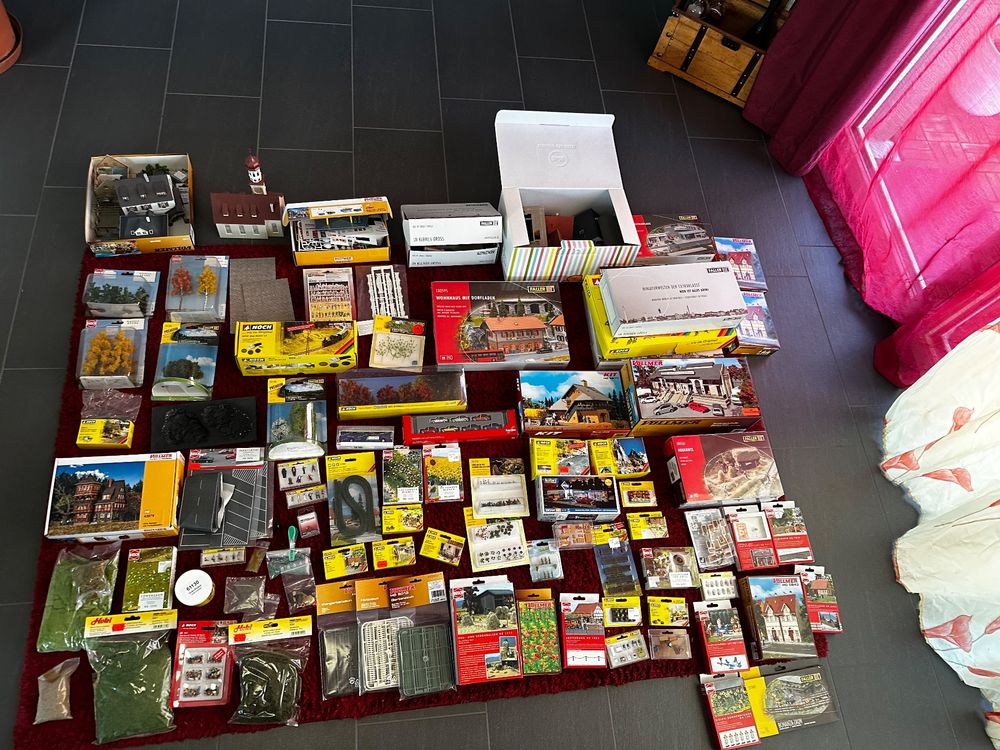 Landschaftsmodellbau H0 1:87 Packet mit Noch Vollmer Faller (Neu ...