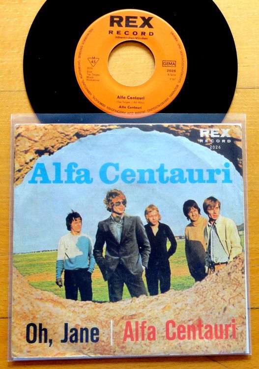 SI ALFA CENTAURI Oh Jane REX 2026 DE 1970 GERMAN BEAT | Kaufen auf Ricardo