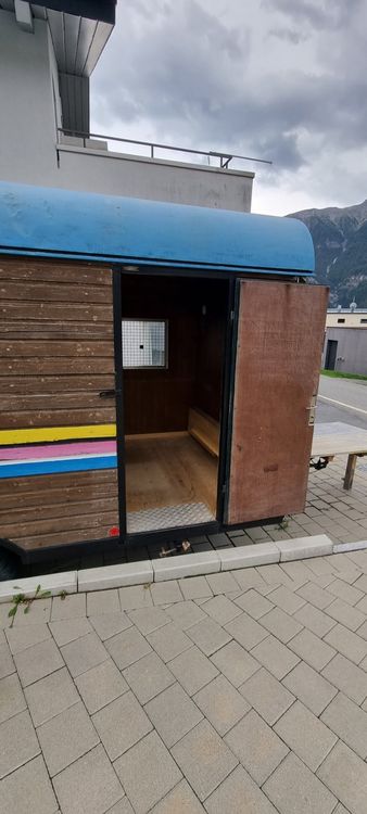 Bauwagen - Tiny House - Rarität (Gebraucht) in Sent für CHF 8000 – nur Abholung auf Ricardo kaufen