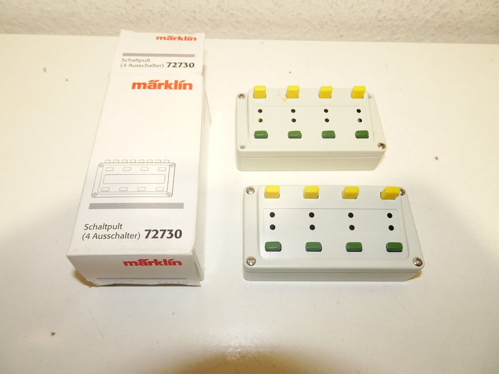 2 Märklin Stell Schaltpult 72730 | Kaufen auf Ricardo